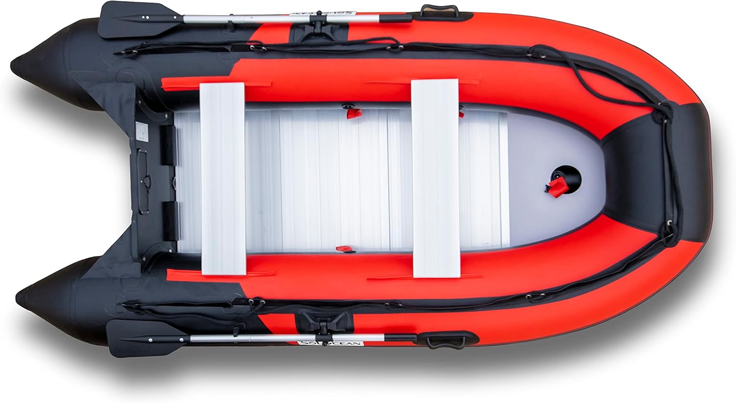 souocean Balsa inflable de 10.5 pies para barco, pesca, pontón, kayak ...
