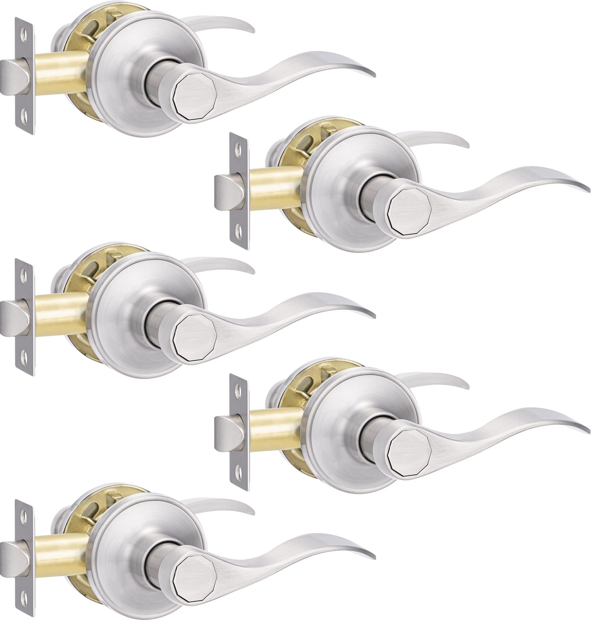 Probrico Pair of Dummy Door Lever for Left Hand and Right Hand Doors ...