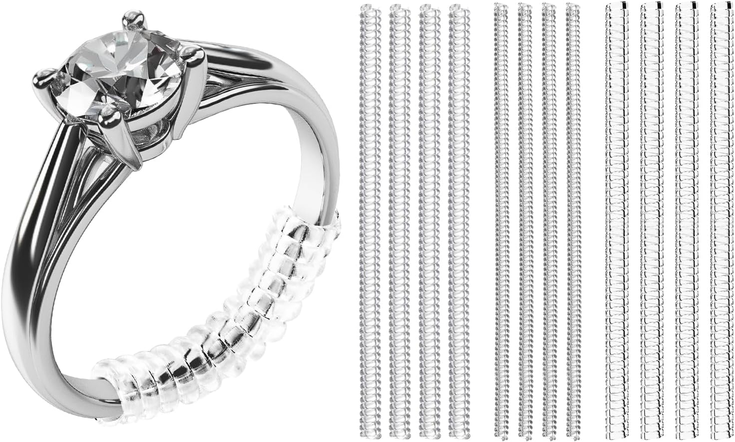 Amazon.com: Meowoo Ring Sizers for Loose Rings, 12 pcs Coil Ring Size ...