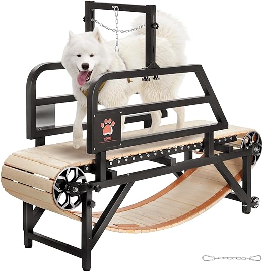 VEVOR Dog Treadmill for Medium Dogs, 330 lbs Weight Capacity, Dog ...