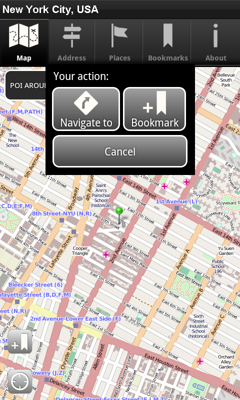 Offline Map New York City, USA - CNM:www.amazon.com:Appstore for Android