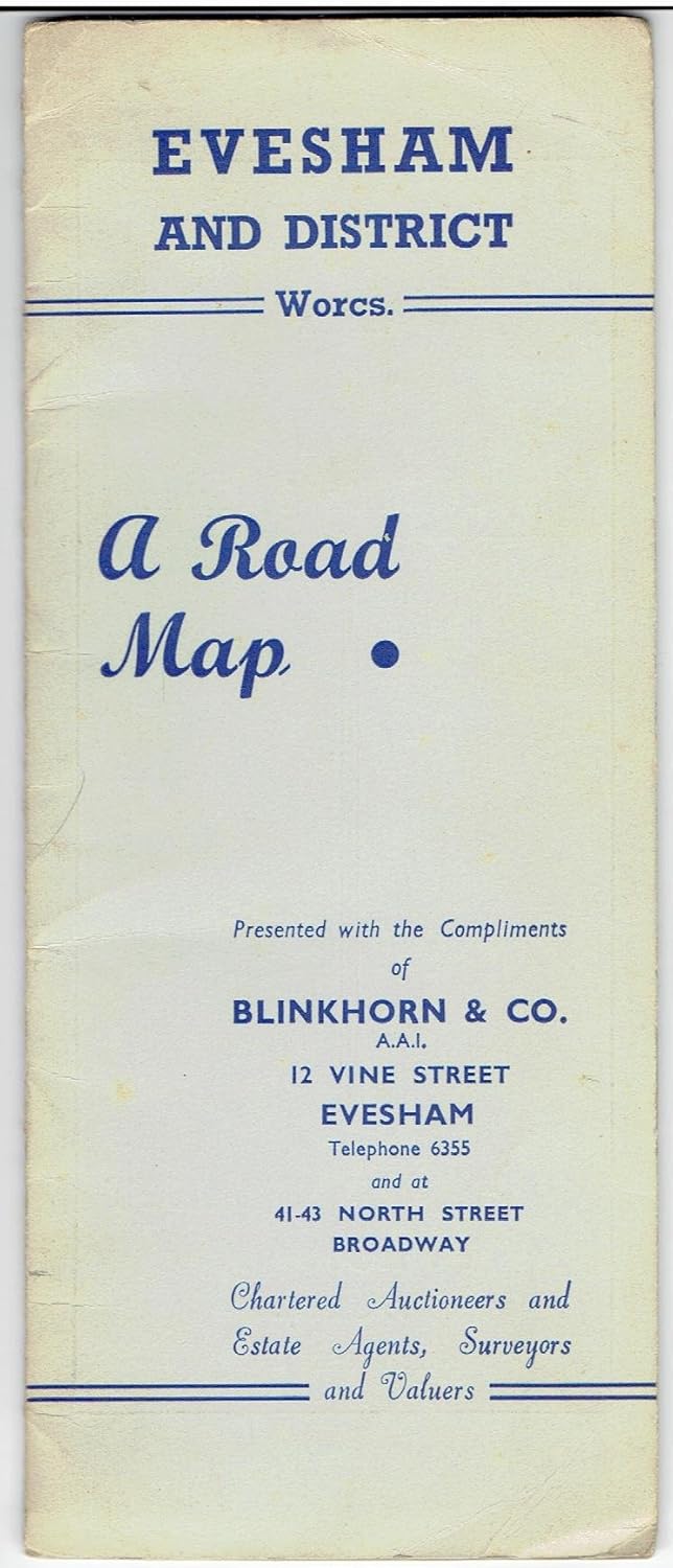 Amazon.com: Evesham Street Map: 9781874169406: Books