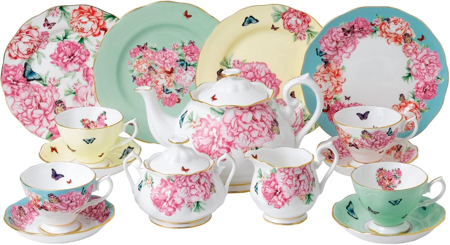 Royal Albert 40010668 Miranda Kerr Tea Set 15 Piece : Amazon.com.au ...