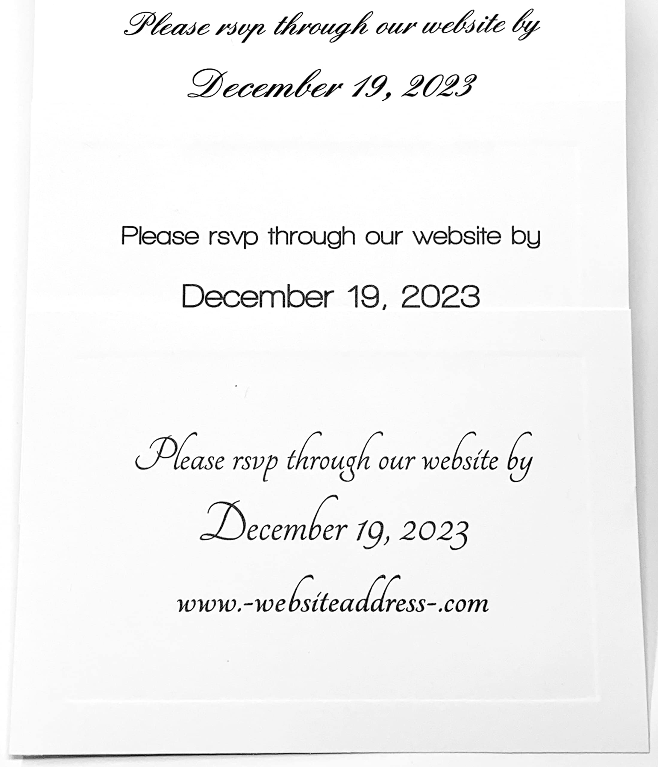 Rsvp Reminder Sample Letters