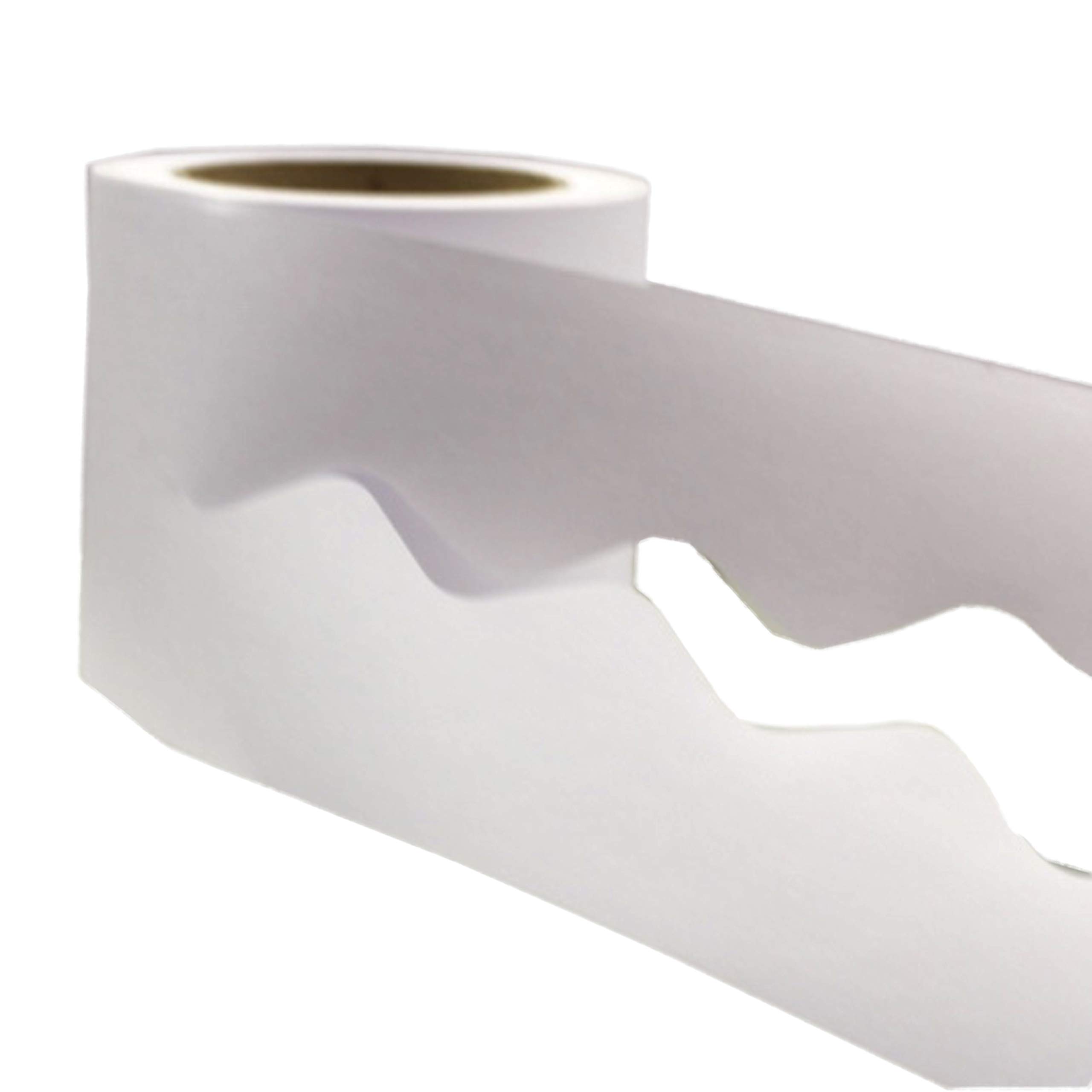 Border Paper Rolls - Scalloped Edge - White - 100 Metres : Amazon.co.uk ...