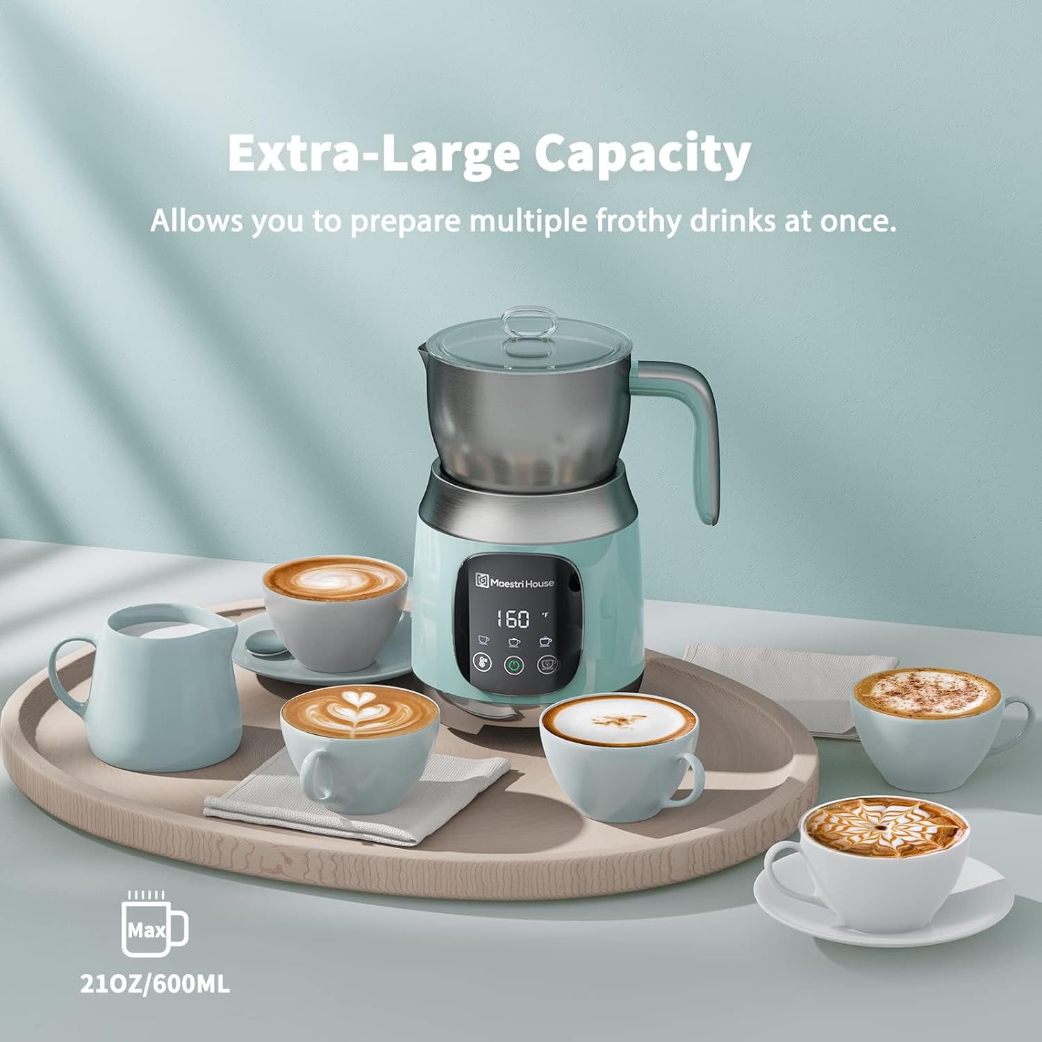 Maestri House MMF-9304 Milk Frother and Steamer User Manual