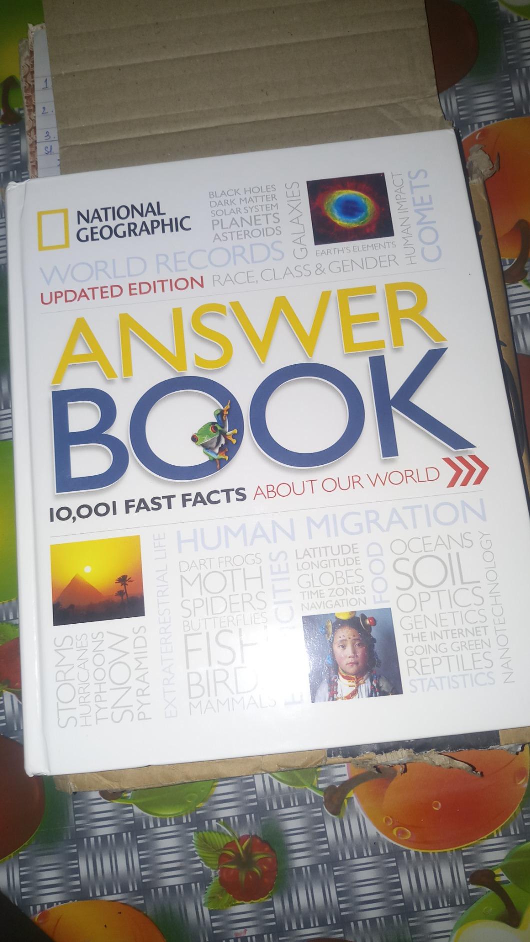 Buy NATIONAL GEOGRAPHIC ANSWER BOOK, UPDATED EDITION Book Online at Low ...