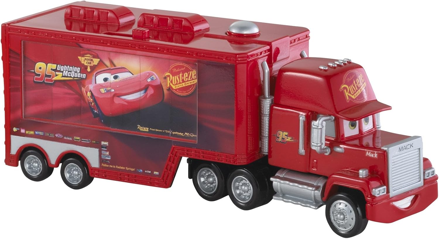 Disney Cars Quick Changers Race [Deluxe Mack Transporter] : Amazon.com ...