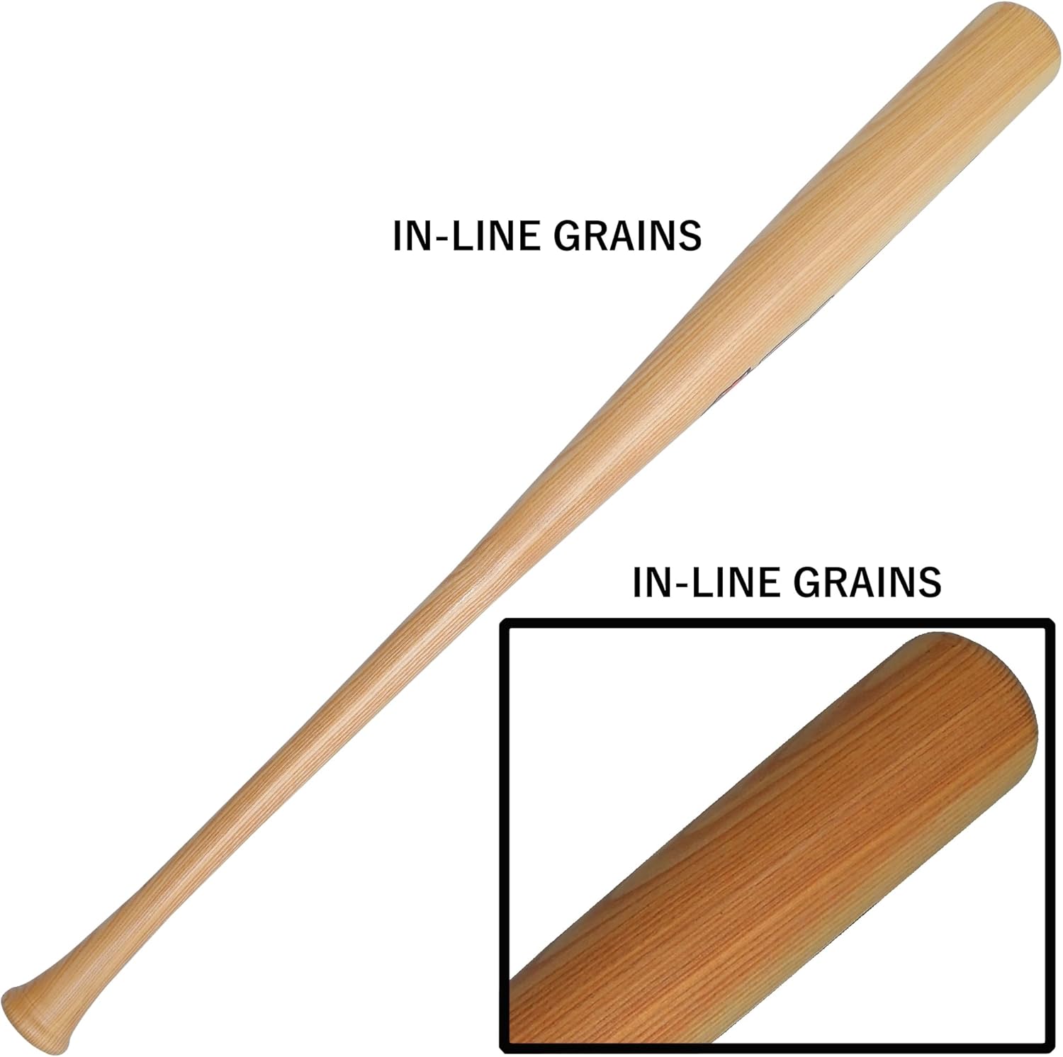 PSG C271-34 pulgadas 32 onzas de sauce inglés importado Pro Maple Bate de béisbol de madera para ...