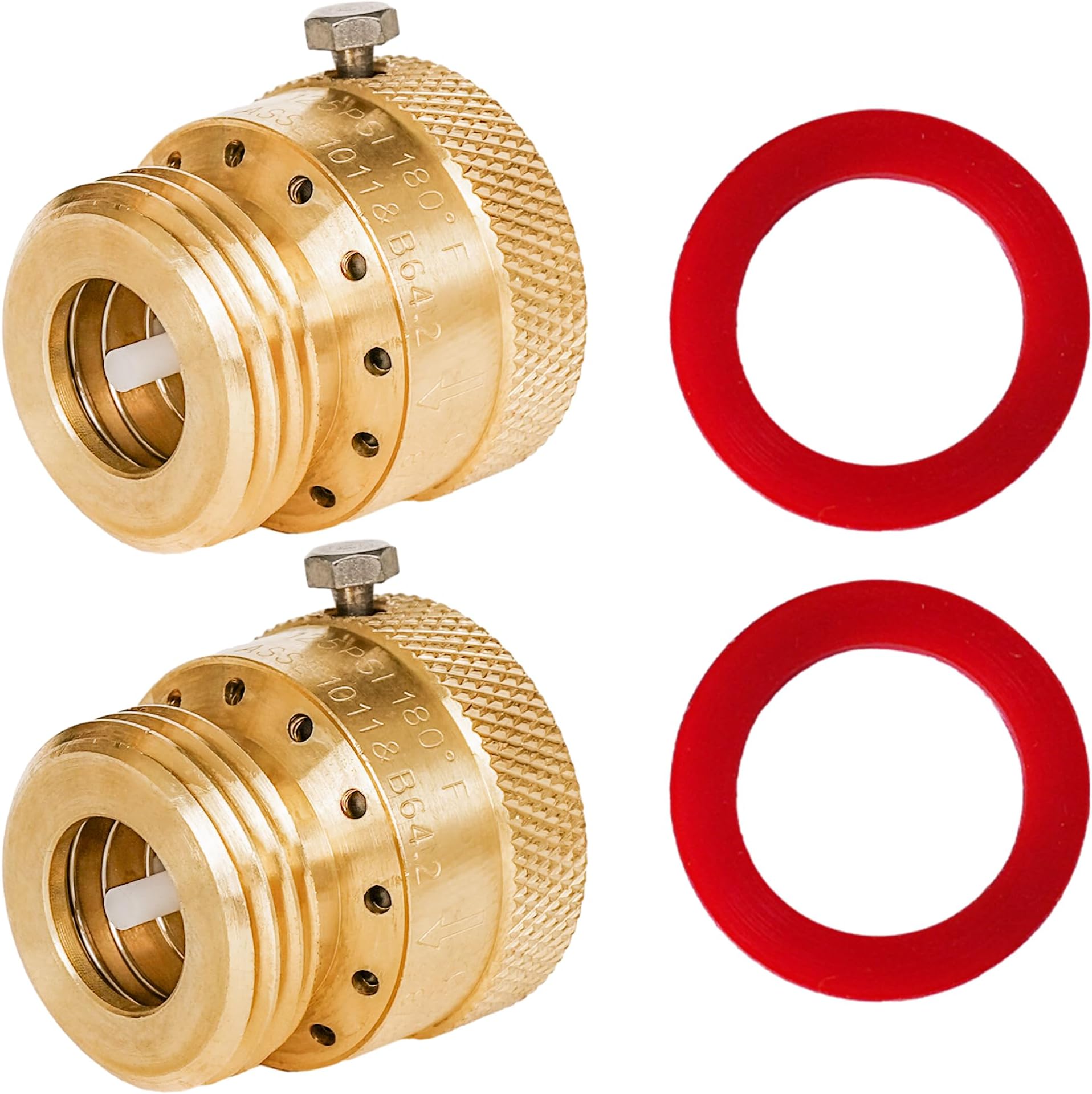 Amazon.com: Xiny Tool 2 Pack Faucet Vacuum Breaker, 3/4 Inch Solid ...