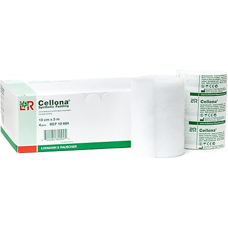 Amazon.com: 12 Rolls Cast Padding Cotton Undercast Padding Roll Cotton ...