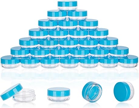 Amazon.com: 3 Gram Sample Containers with Lids, 50 Count Tiny Sample ...