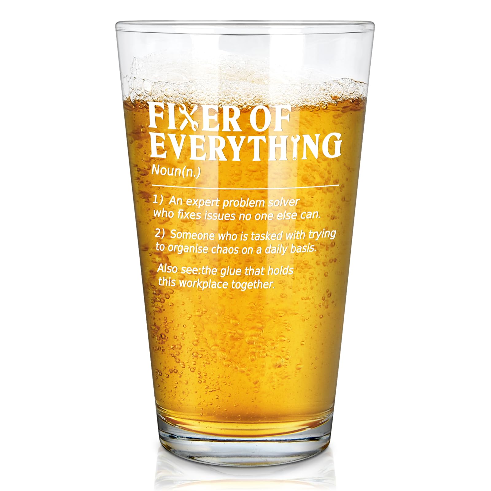 Amazon.com | DAZLUTE Coworker Gifts for Men Women, Fixer Of Everything ...