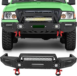 Amazon.com: SCITOO Steel Front Bumper fit for 1998-2011 for Ford Ranger ...