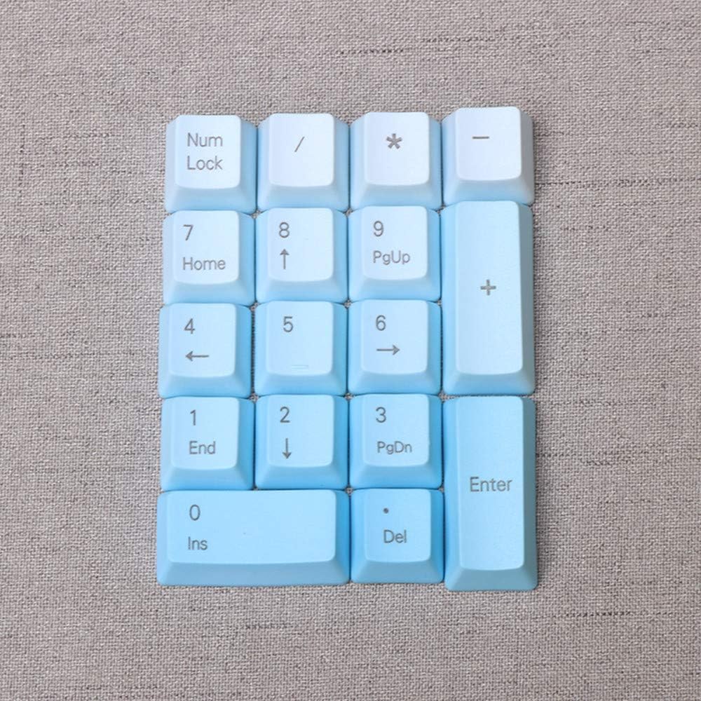 Amazon.com: 17 Keys Numeric Keypad PBT Dyeing Sublimation Numpad ...
