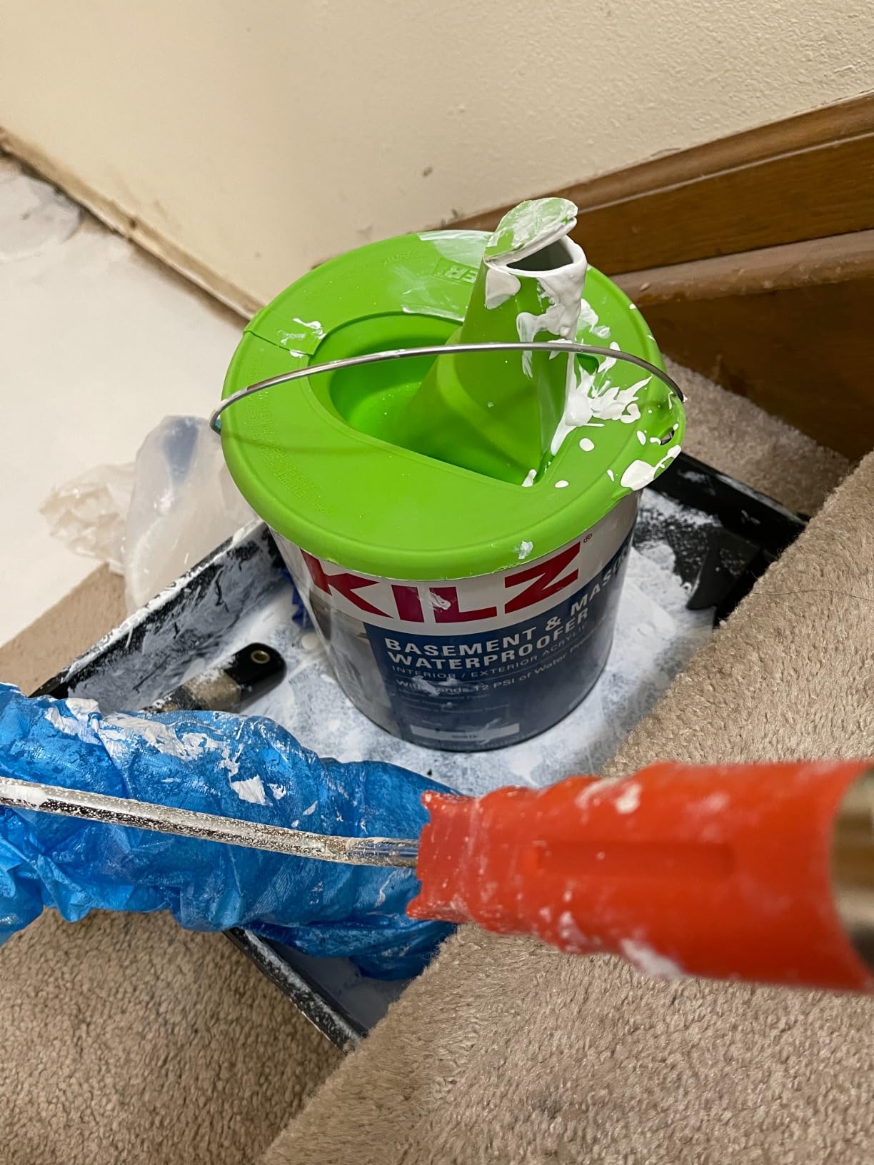 Amazon.com: Warner Manufacturing 1 Gallon Paint Spout 20640 Pour Lid ...