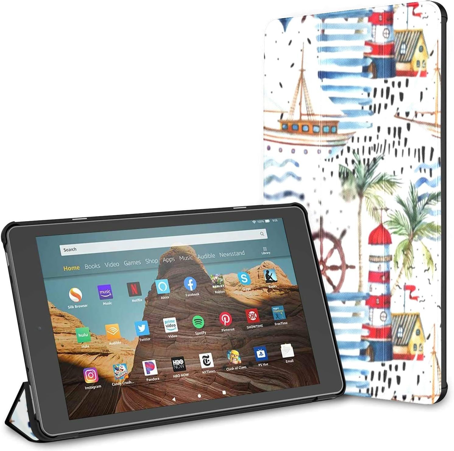 Amazon.com: Case for All-New Amazon Fire Hd 10 Tablet (7th and 9th ...