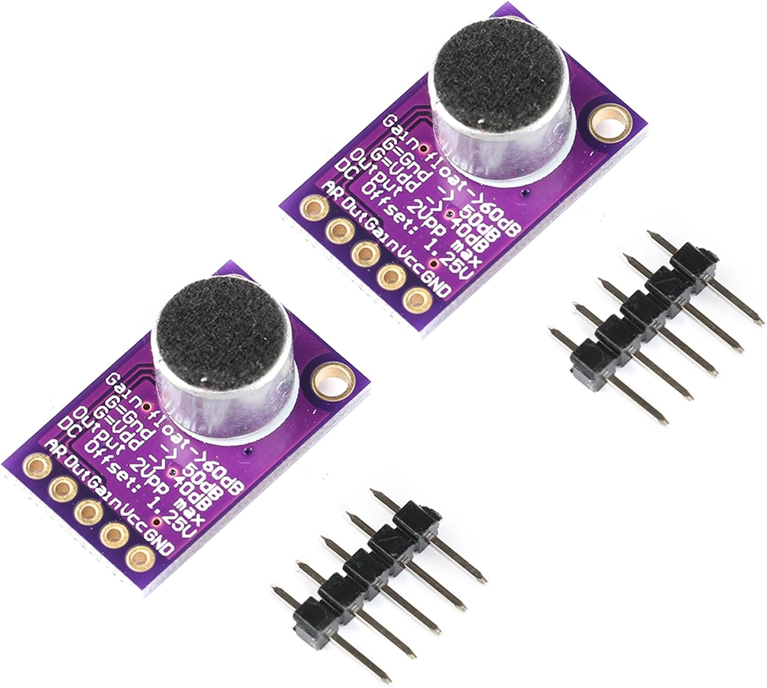 Amazon.com: EC Buying 3Pcs MAX9814 Microphone Amplifier Module Electret ...