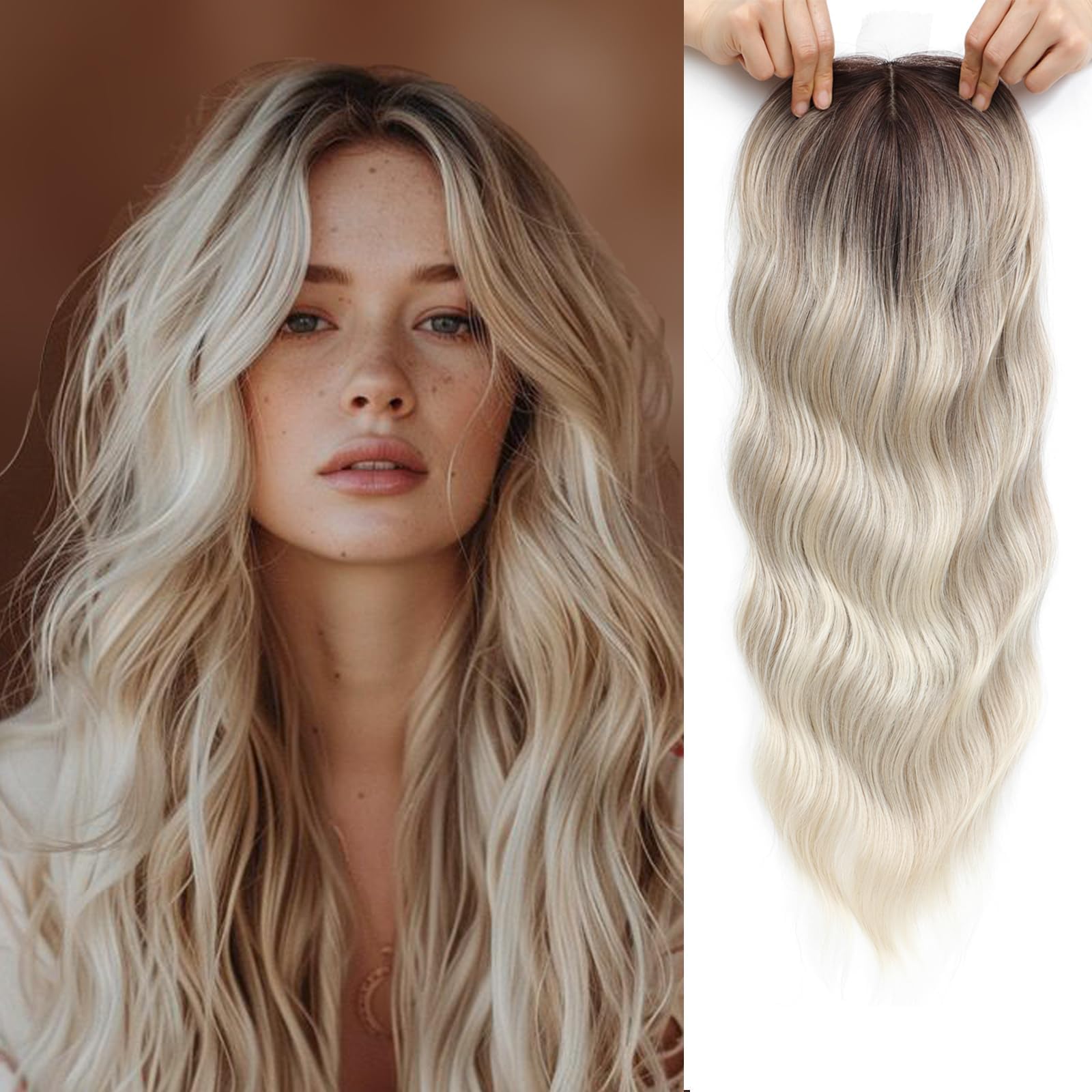 Amazon.com : Hair Toppers for Women, 360° 3D Toppers Hair Pieces for ...