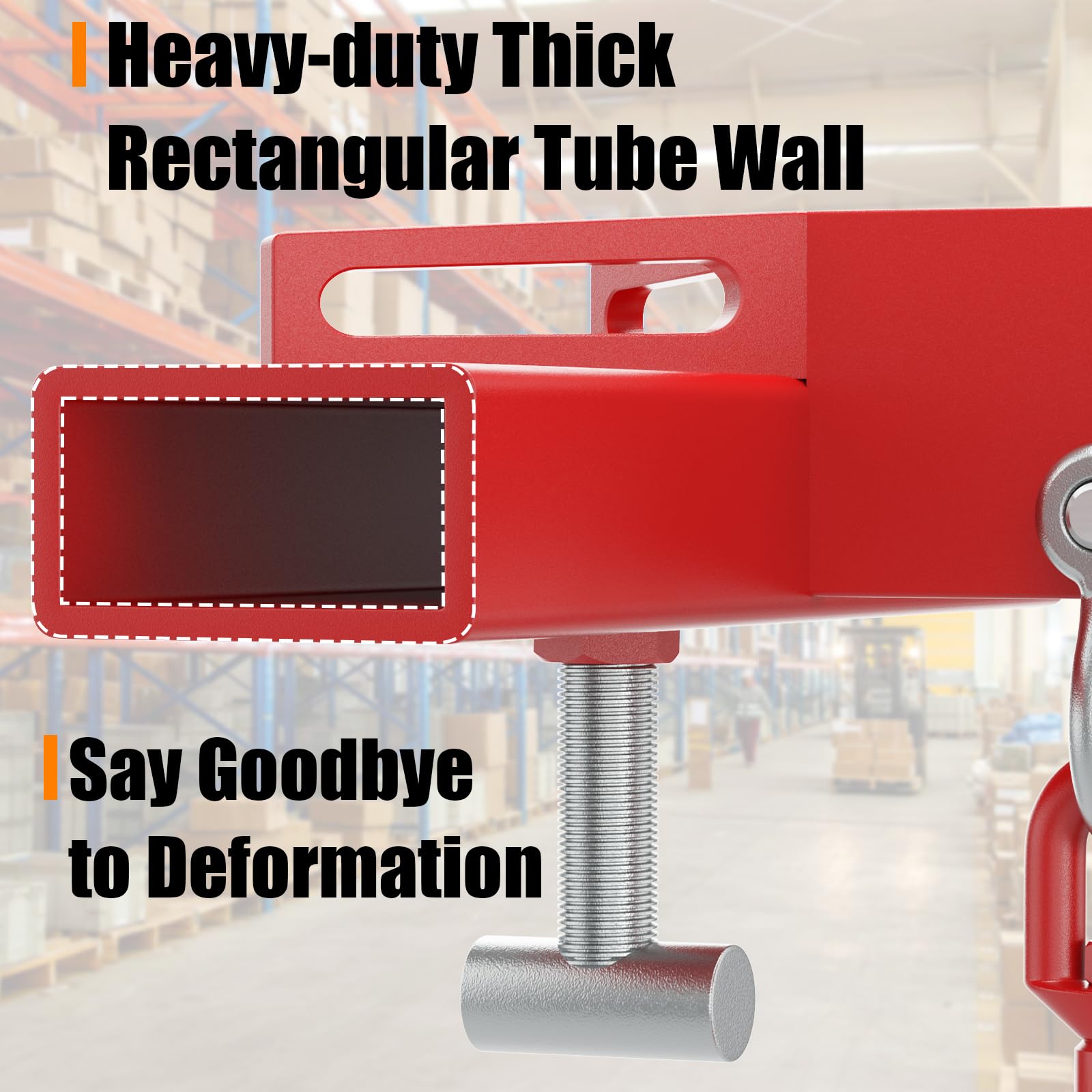 Snapklik.com : KYBOLT Forklift Lifting Hook Attachment,6600 Lbs Capacity