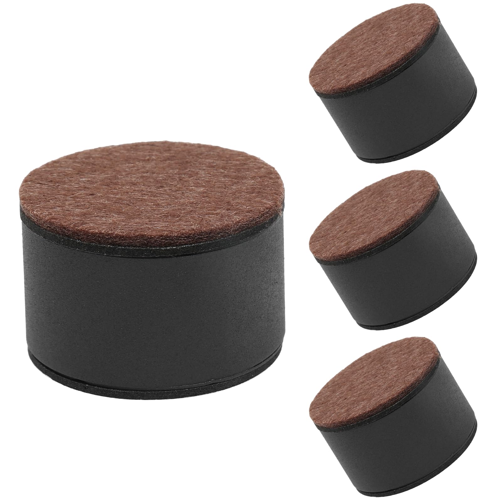 Amazon.com: Biaungdo 4 Pcs Self-Adhesive Furniture Risers, Round ...