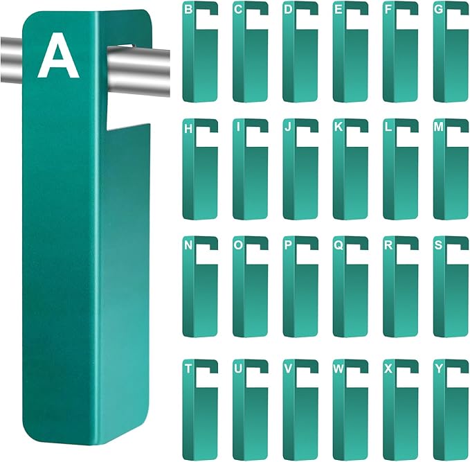 Amazon.com : Sayglossy 25 Pcs Hanging Indexing Tab Dividers with ...