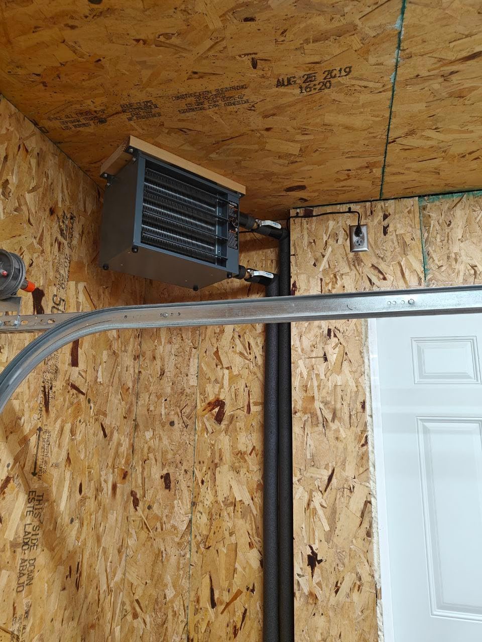 $46/mo - Finance 50,000 BTU Hydronic Hot Water Hanging Unit Heater with ...