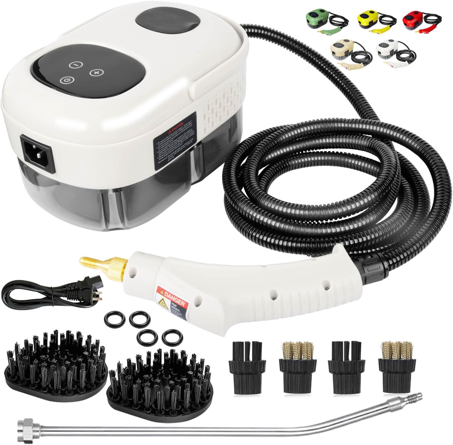 Amazon.com - FUNTELL Steamer for Cleaning, 2500W Furniture Steam ...