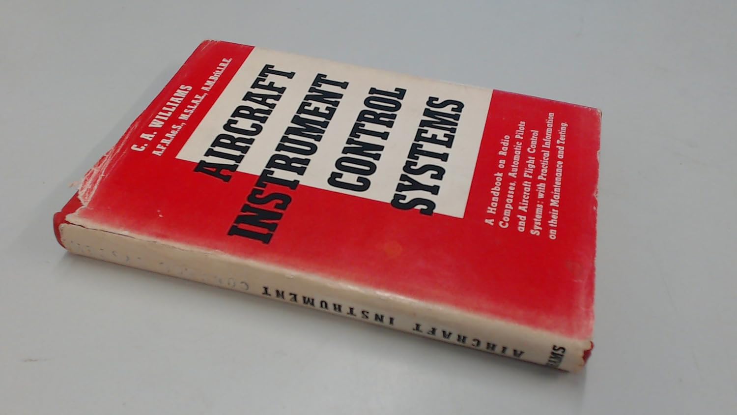 Aircraft Instrument Control Systems: C.A. Williams: Amazon.com: Books