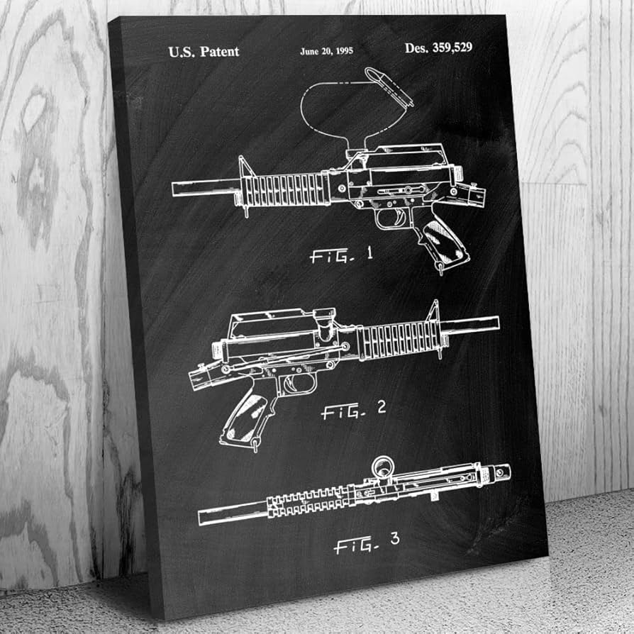 Paintball Gun Drawings