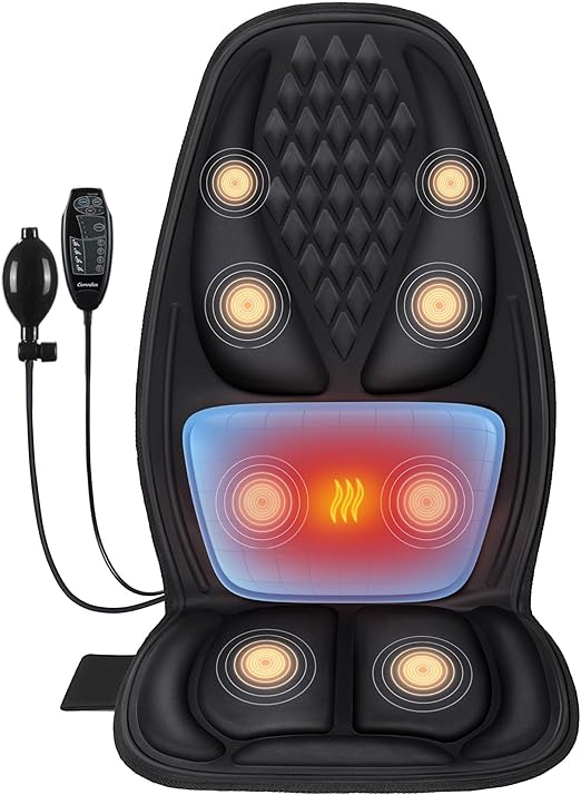 Amazon.com: Back Massage for Chair with 3D Lumbar Support, Electric ...