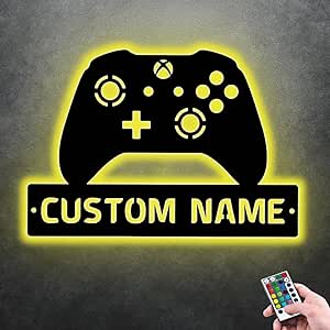 Personalized Gamer Neon Sign, Custom Neon Signs for Bedroom Wall Decor ...