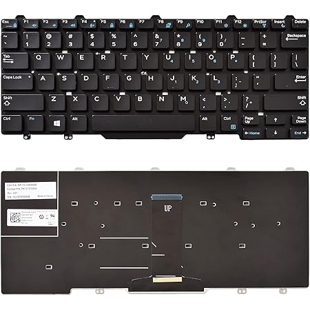 Amazon.com: SUNMALL Replacement Keyboard Compatible with Dell Inspiron ...
