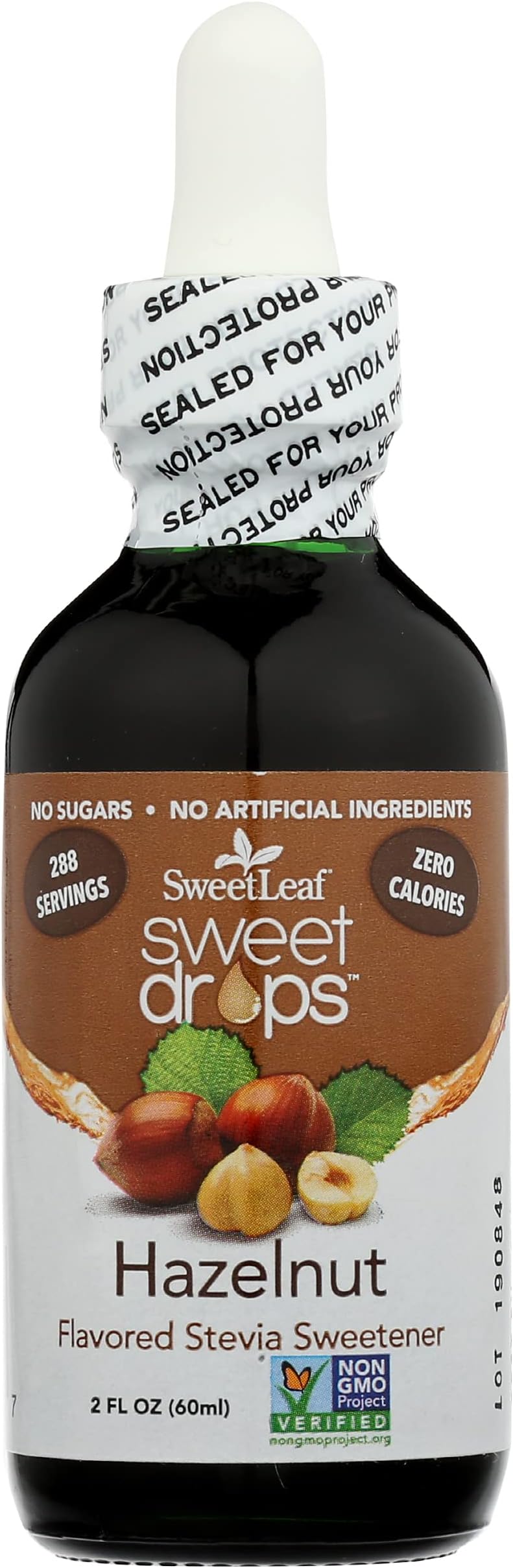 Amazon.com : SweetLeaf Natural Sweet Drops Sweetener, Hazelnut, Non-GMO ...