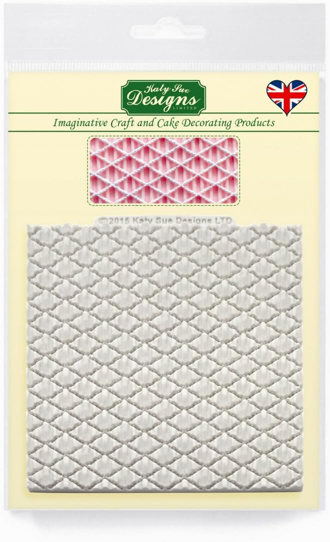 Amazon.com: Smocking Design Mat Silicone Mould for Cake Decorating ...