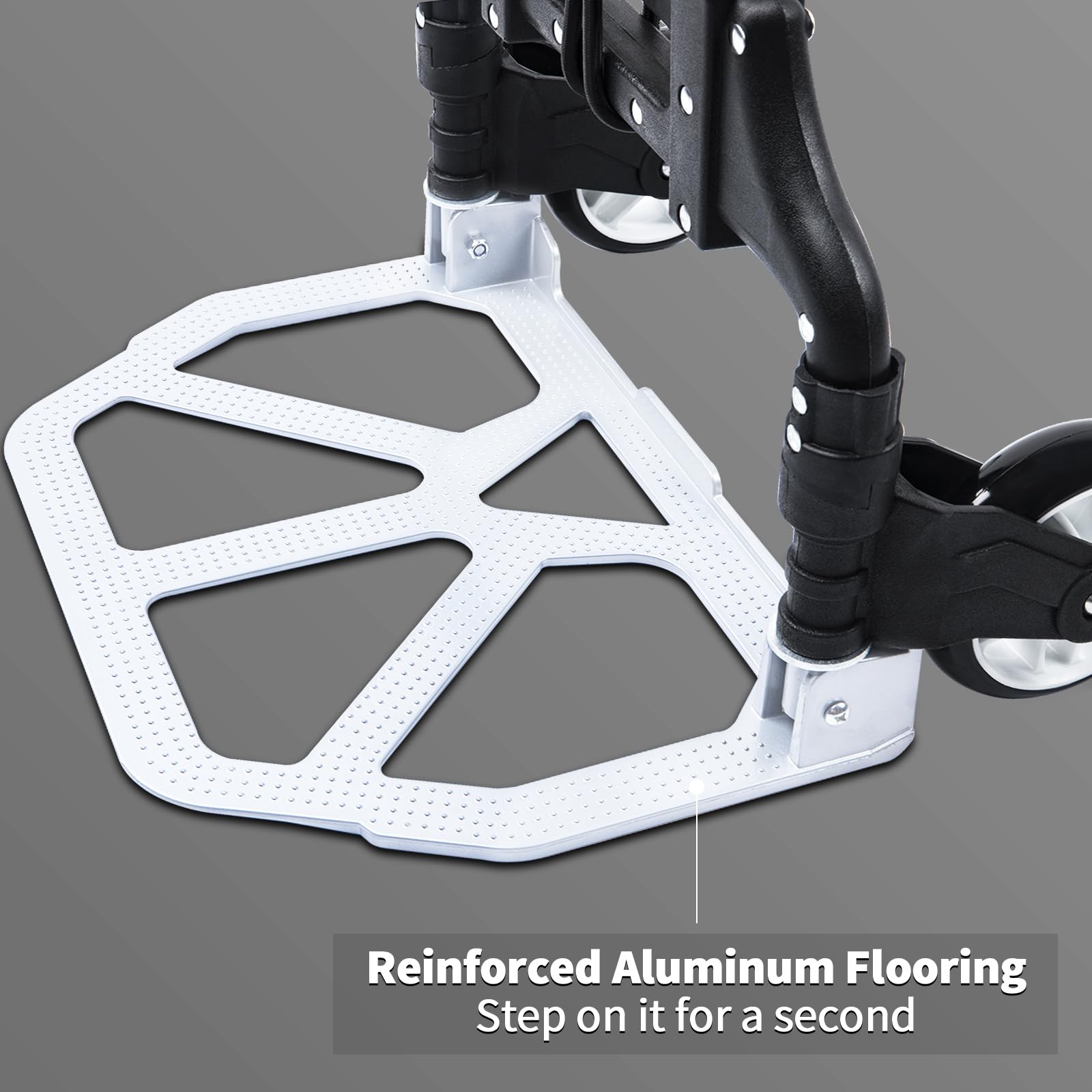 Snapklik.com : Folding Hand Truck Aluminum Portable Folding Hand Cart ...