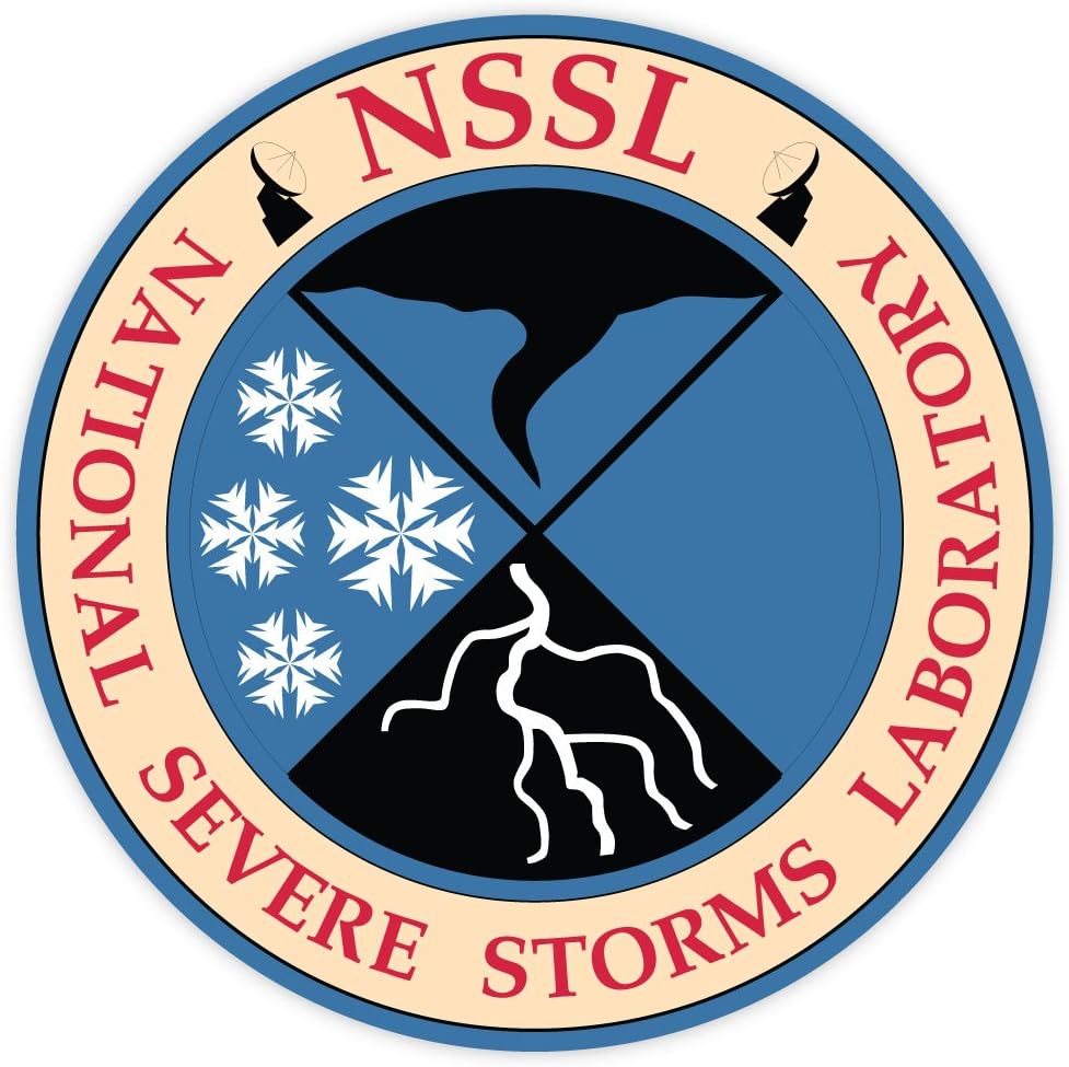 Amazon.com: US National Severe Storms Laboratory sticker decal 4" x 4 ...