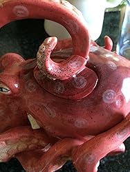 Amazon.com | Blue Sky Clayworks Octopus Shaped Ceramic Teapot: Teapots