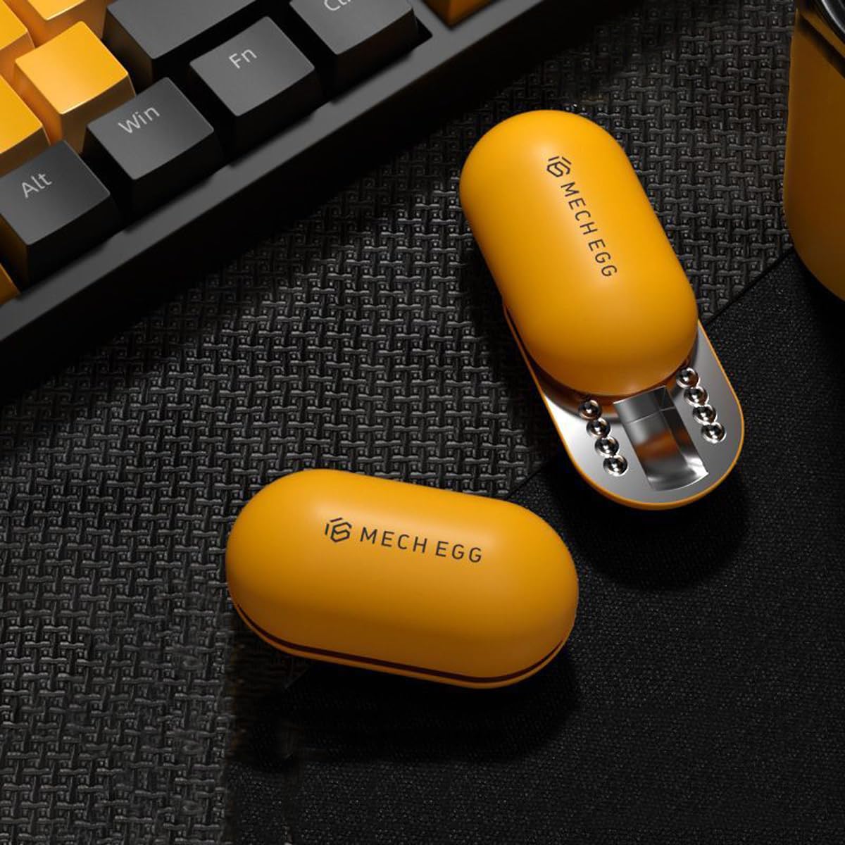 Amazon.com: KDEDC Mech Egg Fidget Slider, Metal Fidget Toys Adults ...