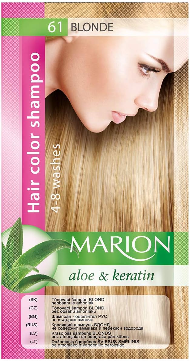 Amazon.com : Marion Sachet 61 Blonde Hair Color : Beauty & Personal Care