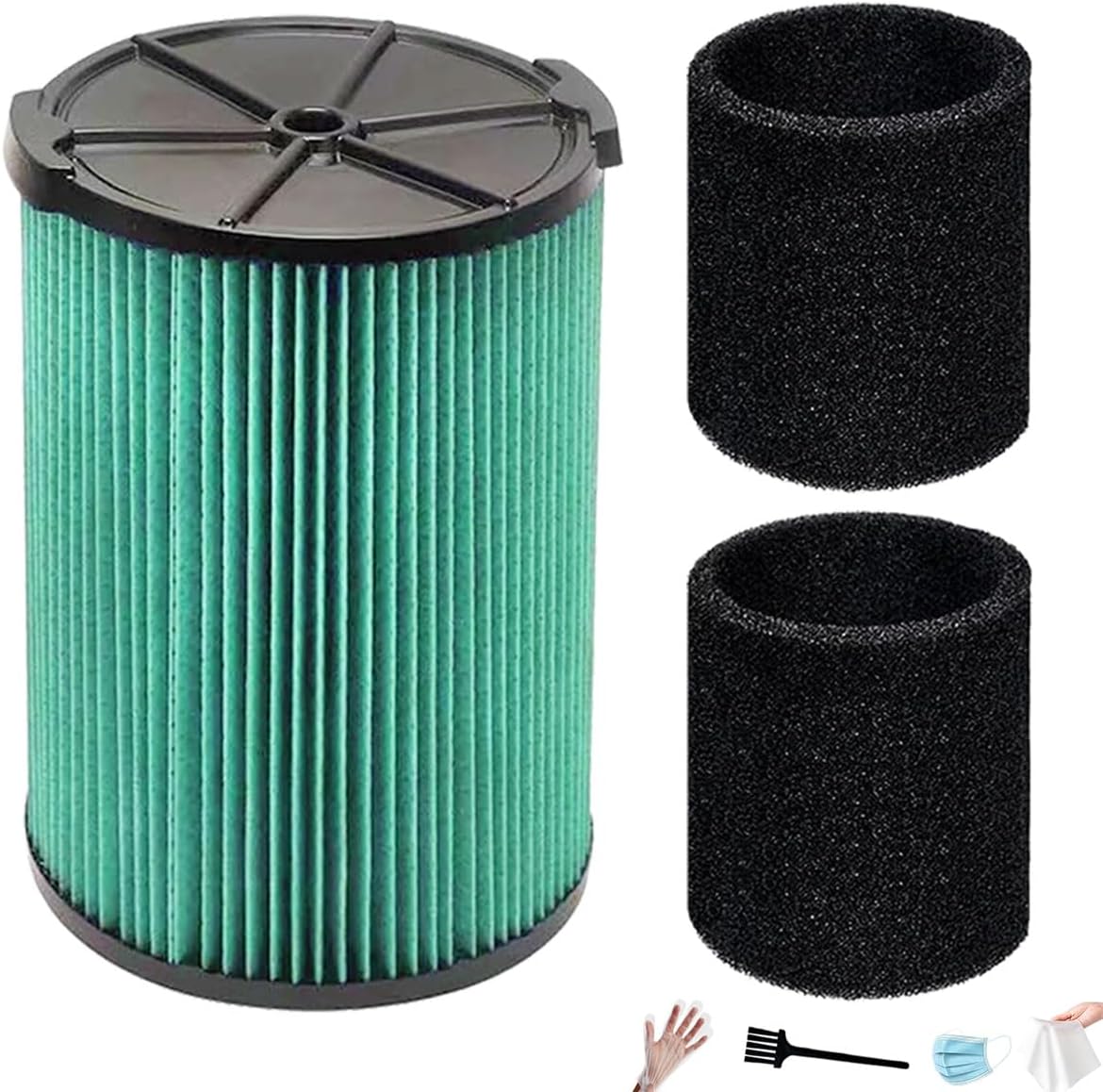 Amazon.com: VF6000 Filter for RIDGID Shop Vac, Washable Filter for ...