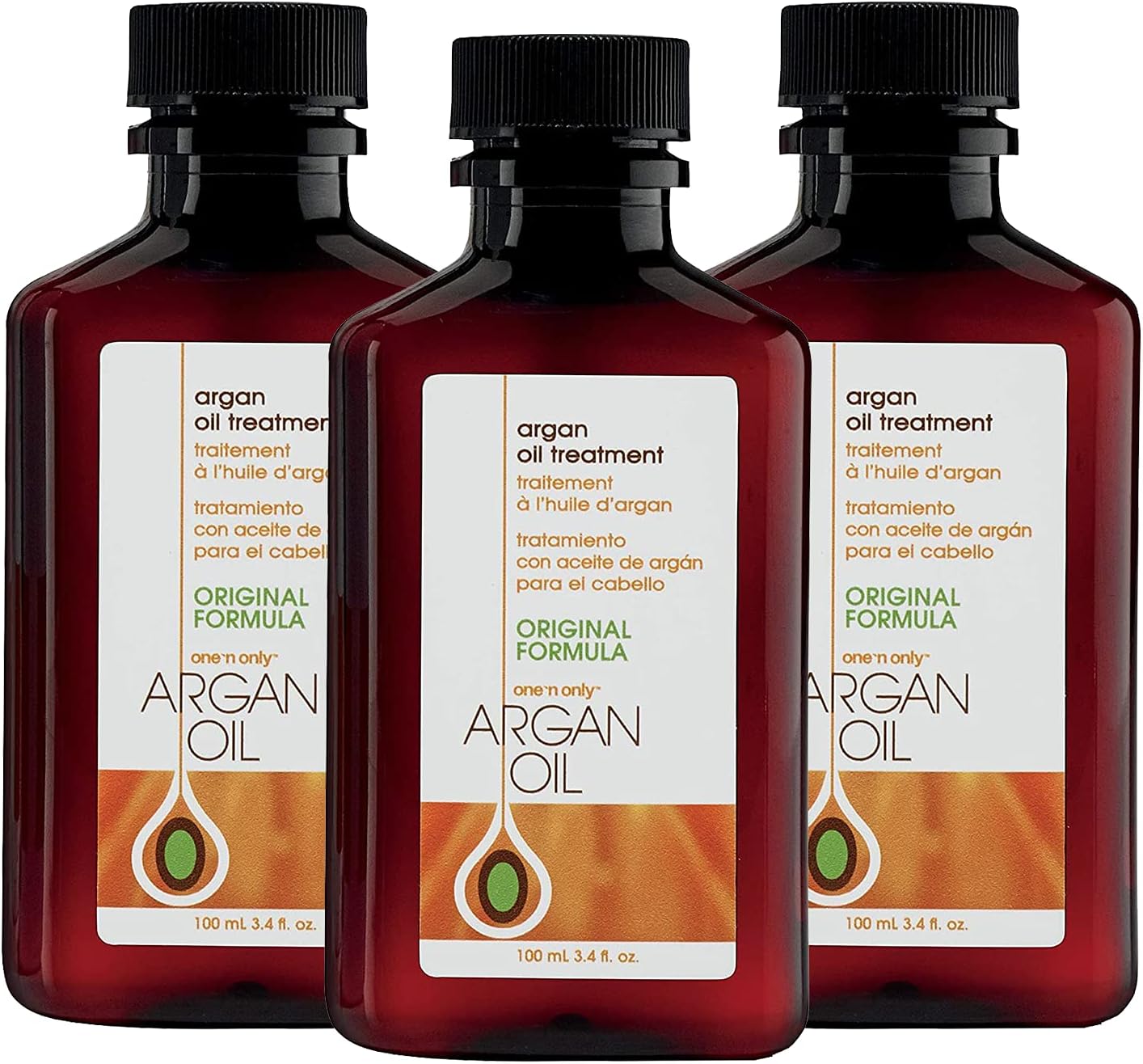 Amazon.com : One N' Only Argan Oil Treatment 3.4 Fl Oz (Pack of 3 ...