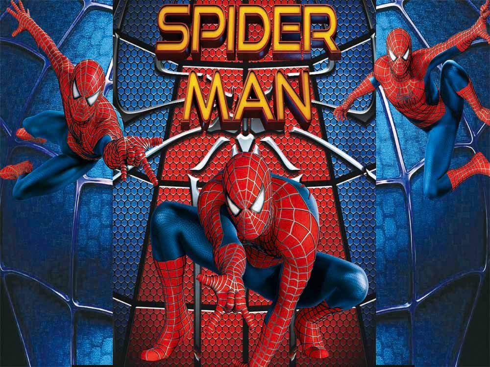 Spiderman Background For Tarpaulin