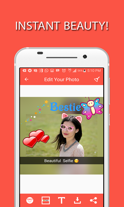 Bestie Beauty Insta Camera-Amazonアプリストアのアプリ