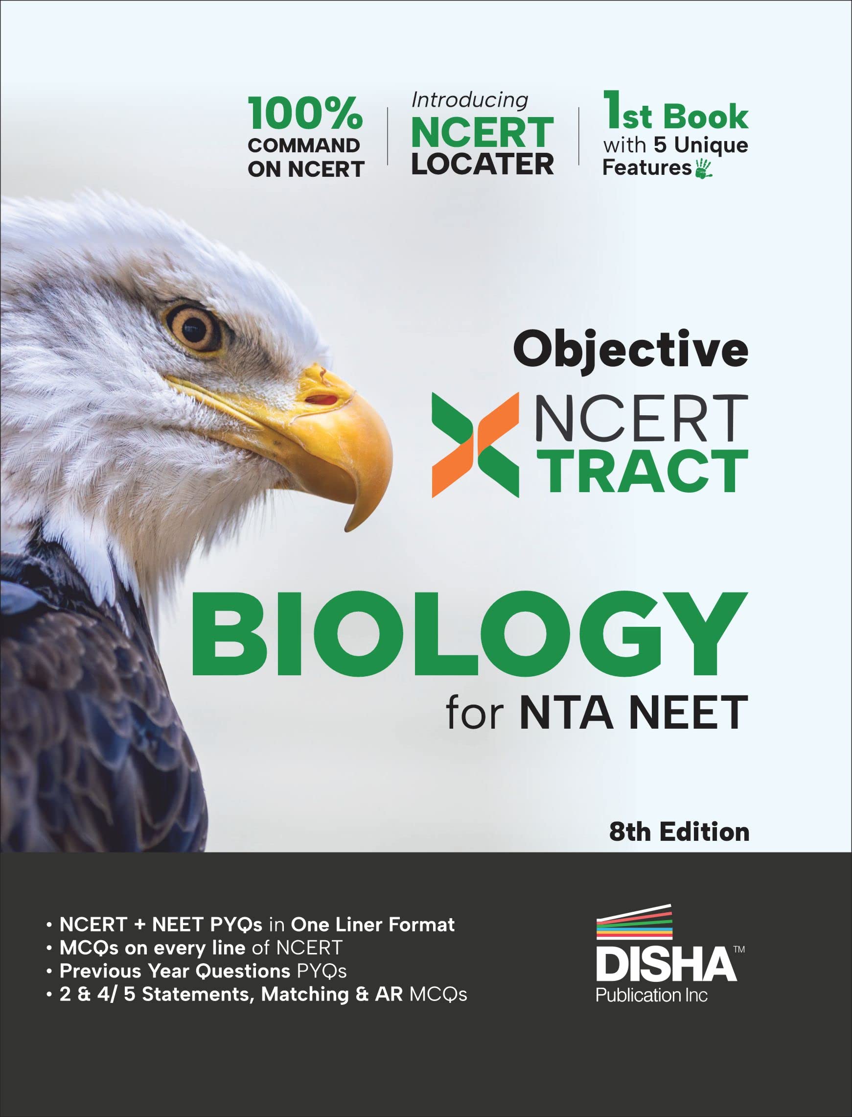 Buy Disha Objective NCERT Xtract Biology for NTA NEET 8th Edition | One ...