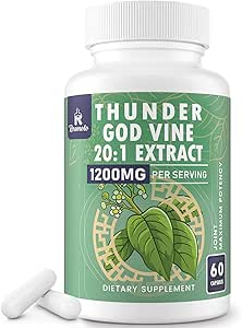 Amazon.com: Vegan Thunder God Vine Root Extract Formula