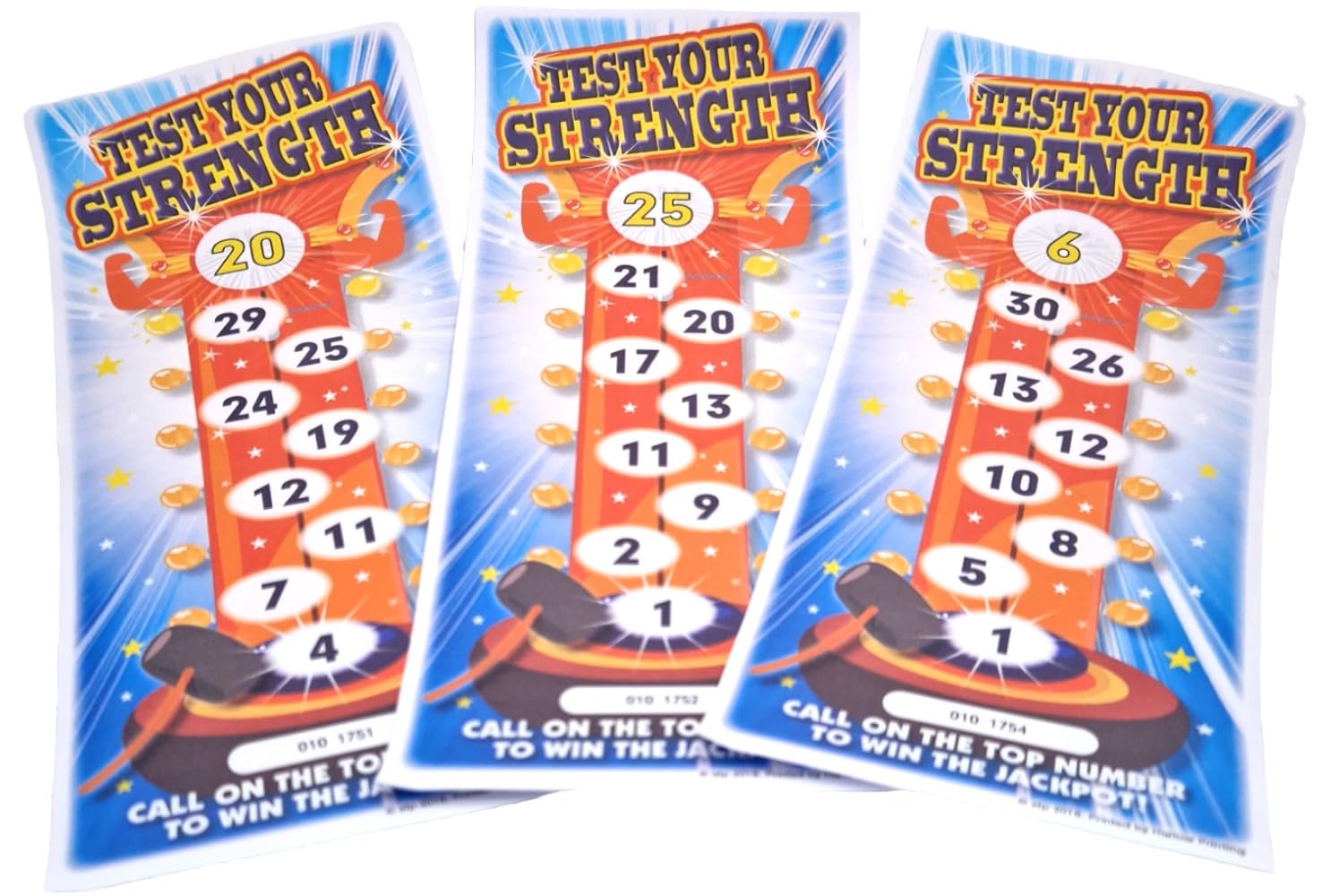 Hit The Top Bingo Tickets 1-30 Number – BigaMart