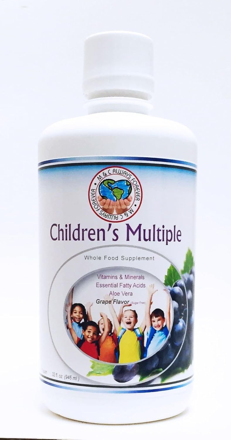 Amazon.com: Children Liquid Multivitamins, 32 Fl Oz, Whole Food ...