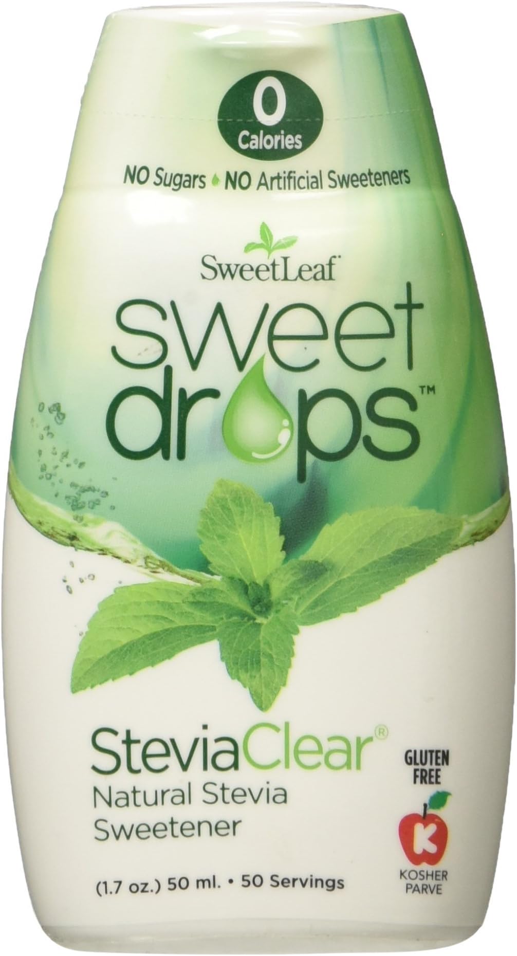 Amazon.com : SweetLeaf Sweet Drops Liquid Stevia Sweetener, SteviaClear ...