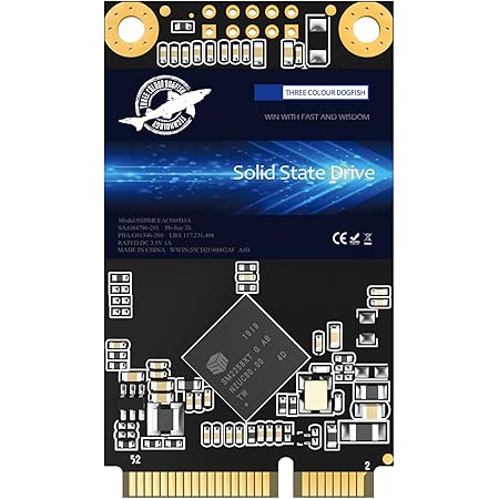 Amazon.com: mSATA SSD 1TB SHARKSPEED SATA 3 6Gb/s 3D NAND Mini Internal ...